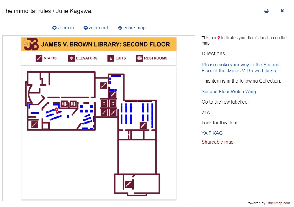 New program helps patrons find books with maps | News, Sports, Jobs ...